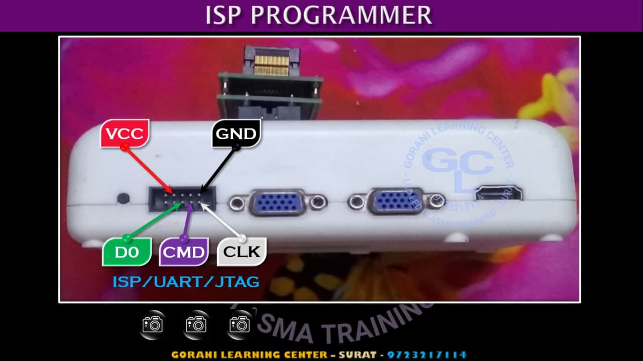 Cables for ISP programming – G L C